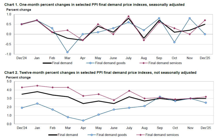 US PPI jumps 0.5% mom in December as services drive cost pressures ...